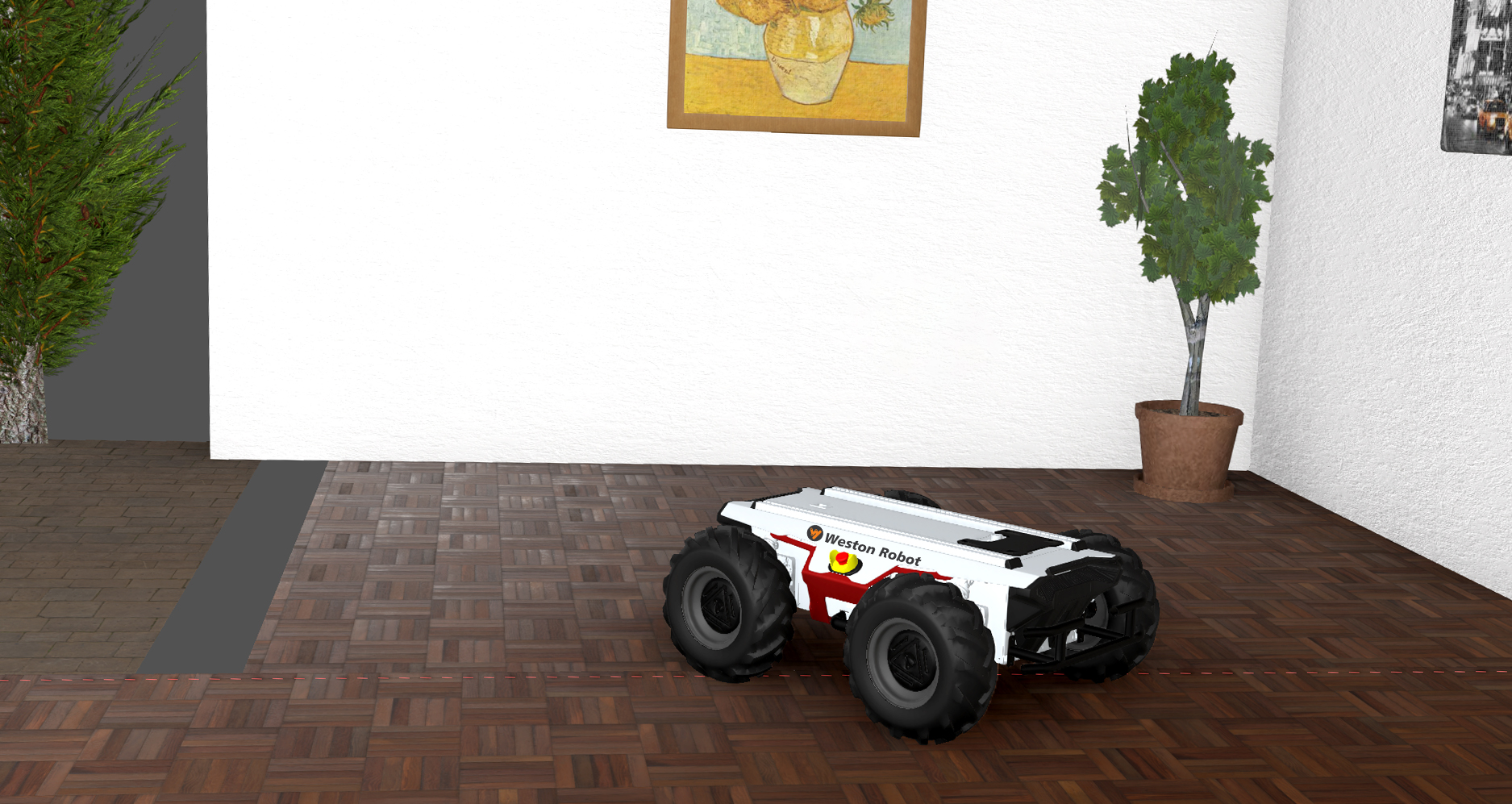 Outdoor Robot SCOUT MINI - Weston Robot - Accelerate Robot Adoption