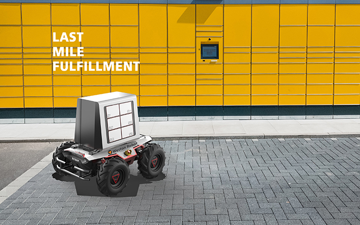 Outdoor Robot SCOUT MINI - Weston Robot - Accelerate Robot Adoption