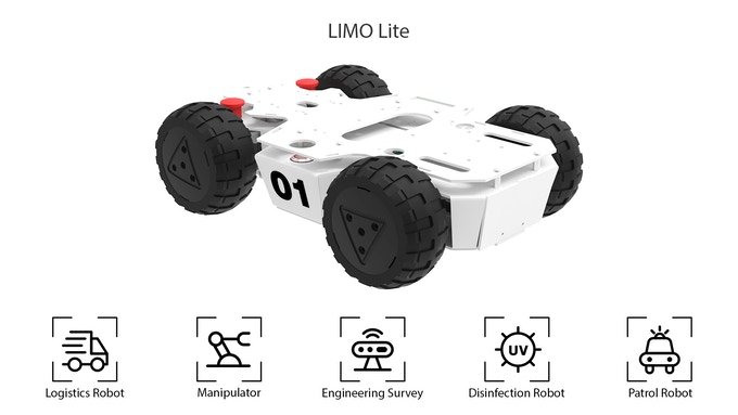ROS Teaching Robot LIMO - Weston Robot - Accelerate Robot Adoption